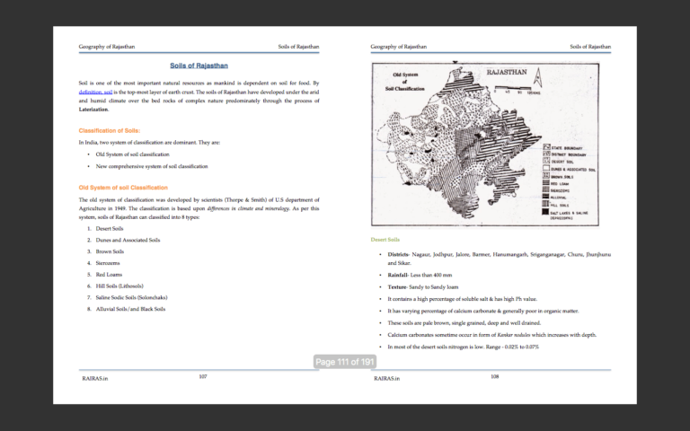 Geography of Rajasthan PDF - 2023 Edition - Connect Civils