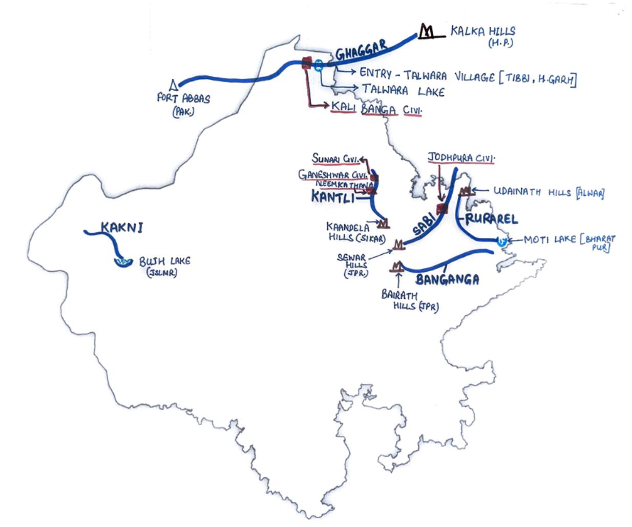 Major Rivers and Lakes - Connect Civils