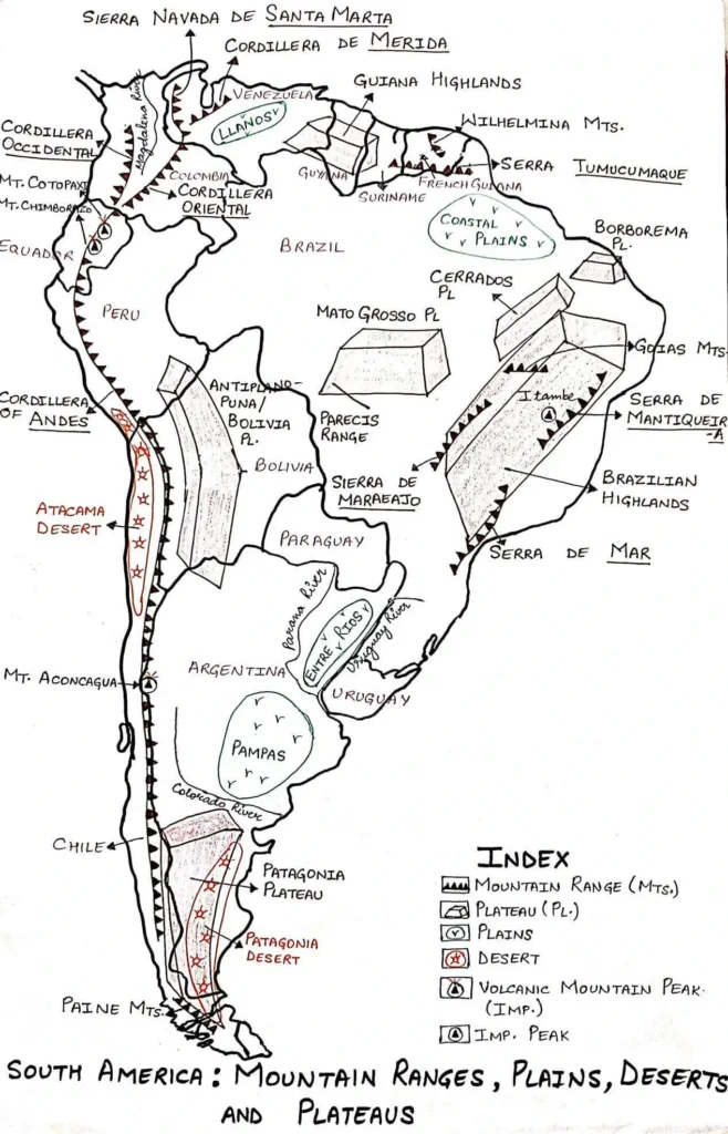 Major Plateaus of the World - Connect Civils