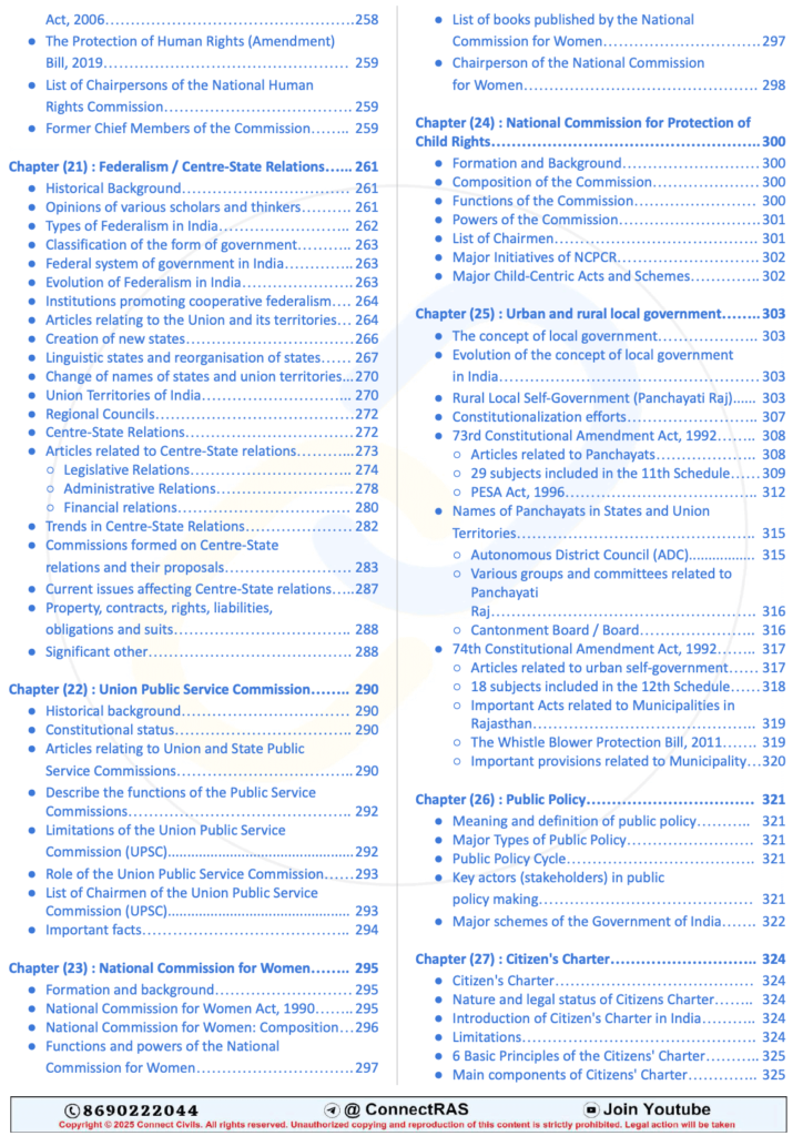 Indian Polity Notes (2026–27 Edition): English Medium - Connect Civils